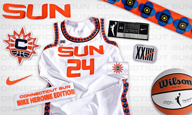 Connecticut Sun 2021-2025 Heroine Jersey