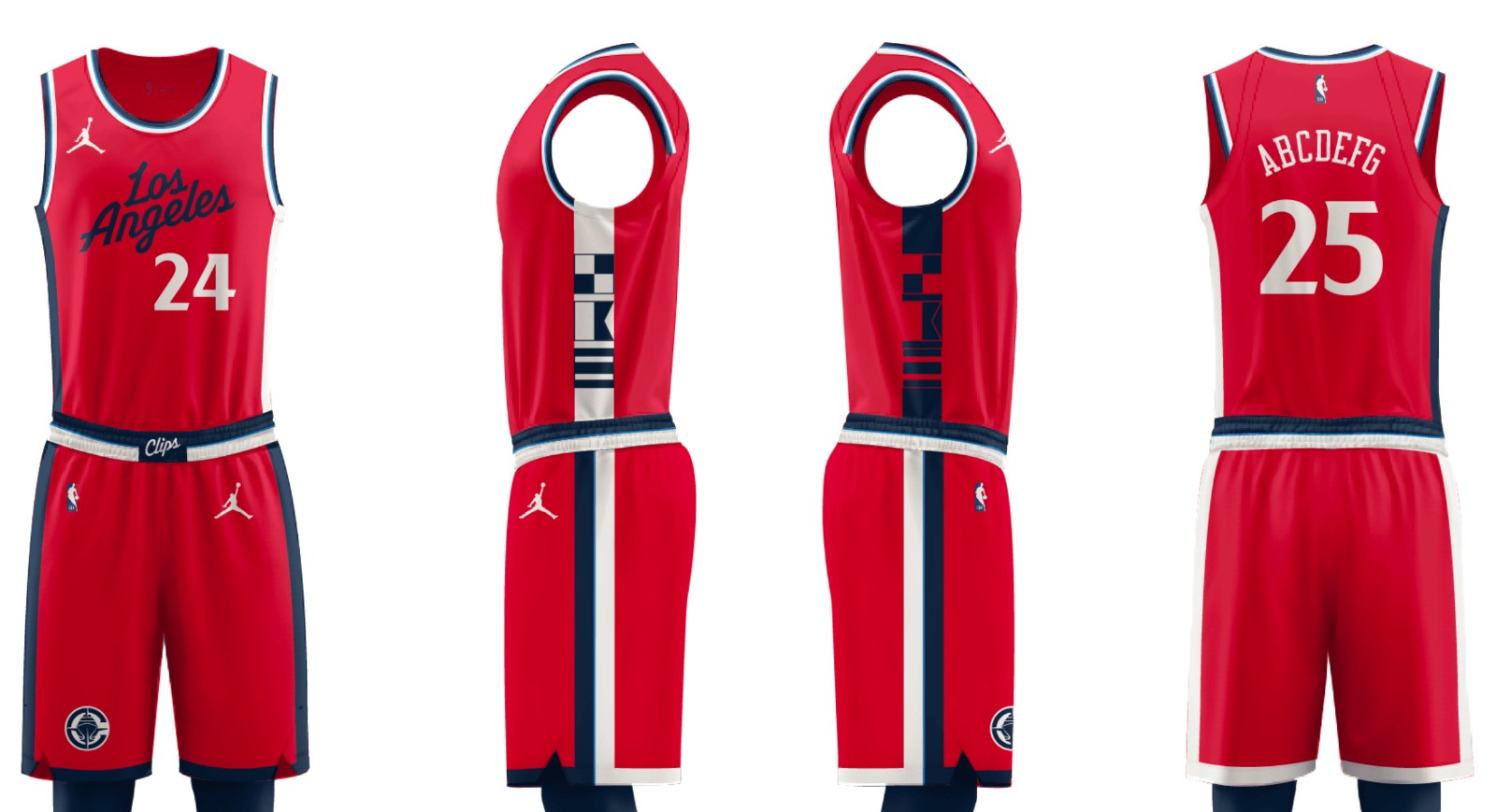 Los Angeles Clippers 2024-2026 Statement Jersey