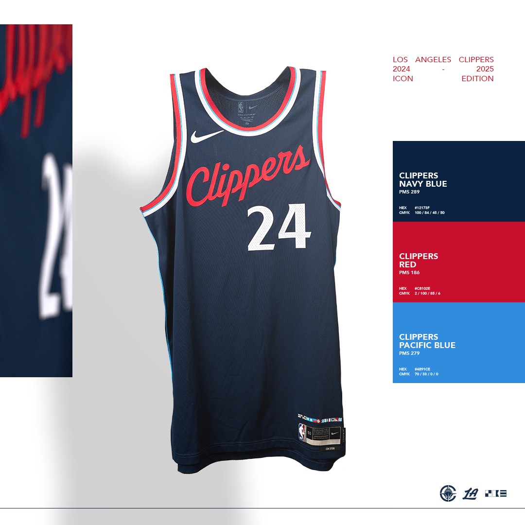 Los Angeles Clippers 2024-2026 Icon Jersey