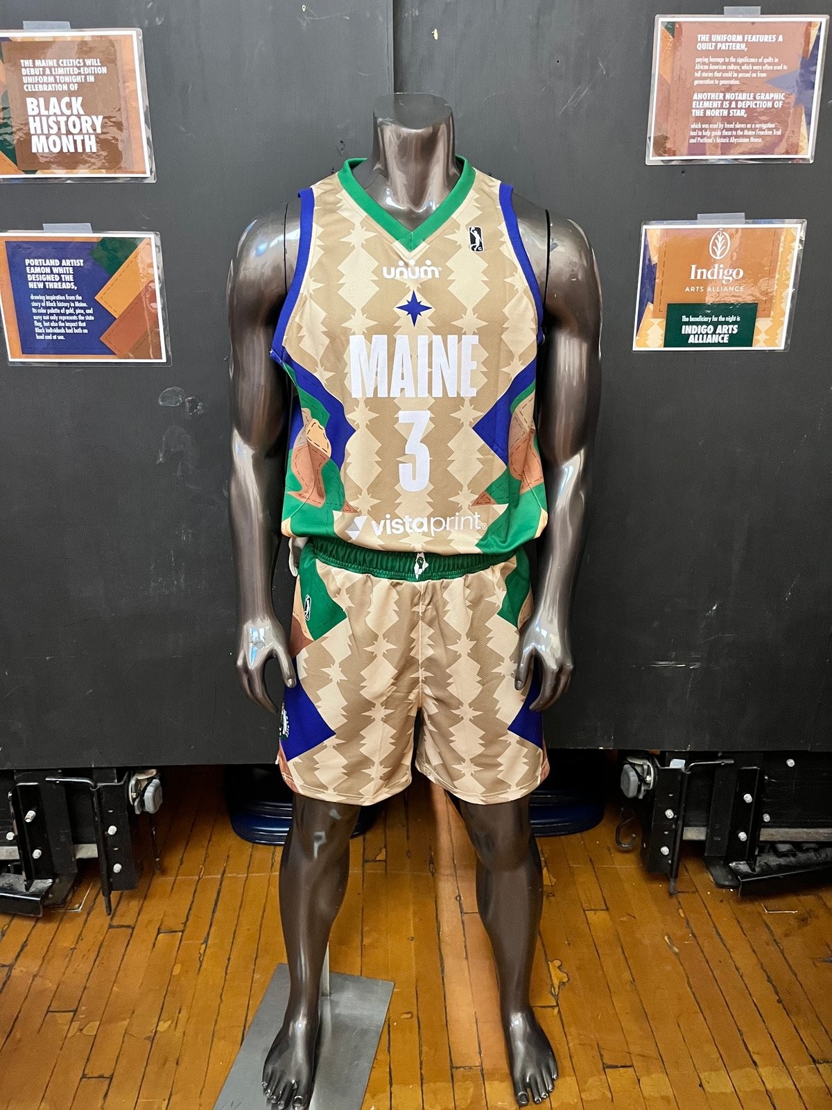 Maillot Black History Month Maine Celtics 2023-2024