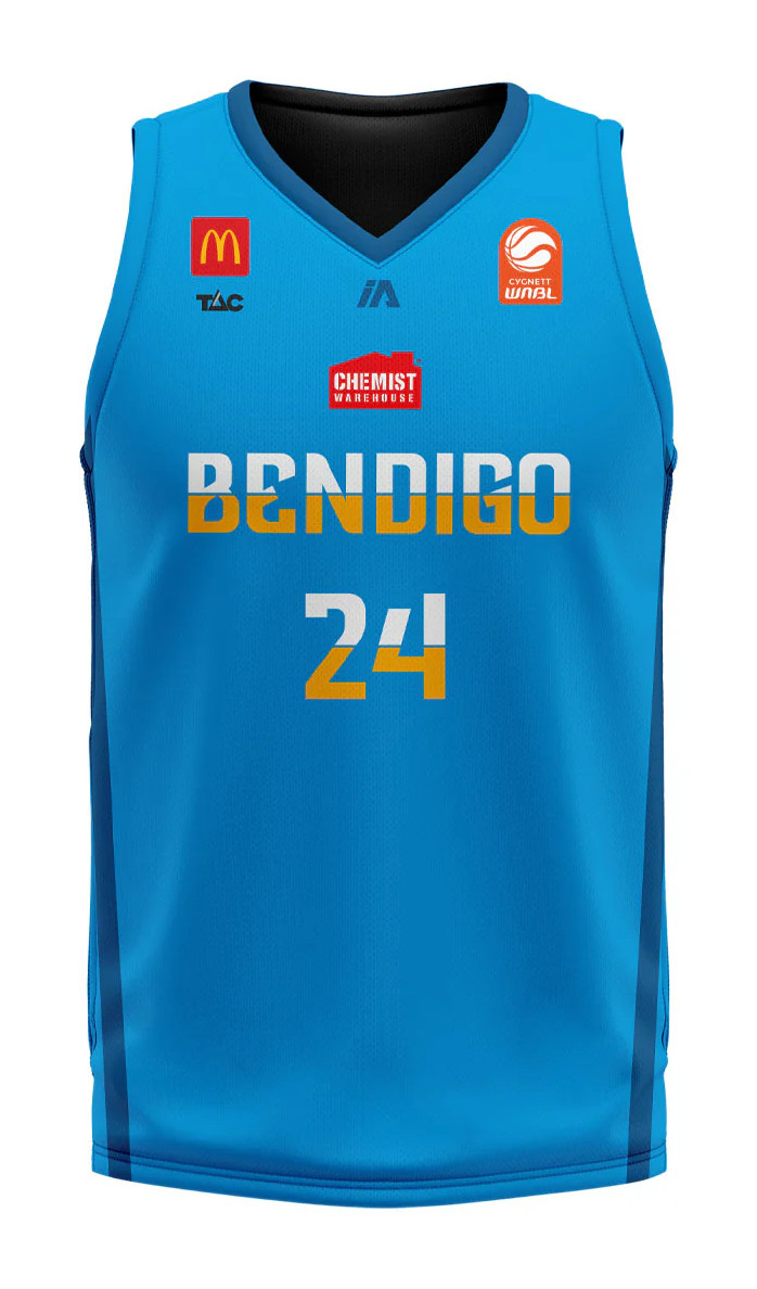Camiseta Local Bendigo Spirit 2024-2025