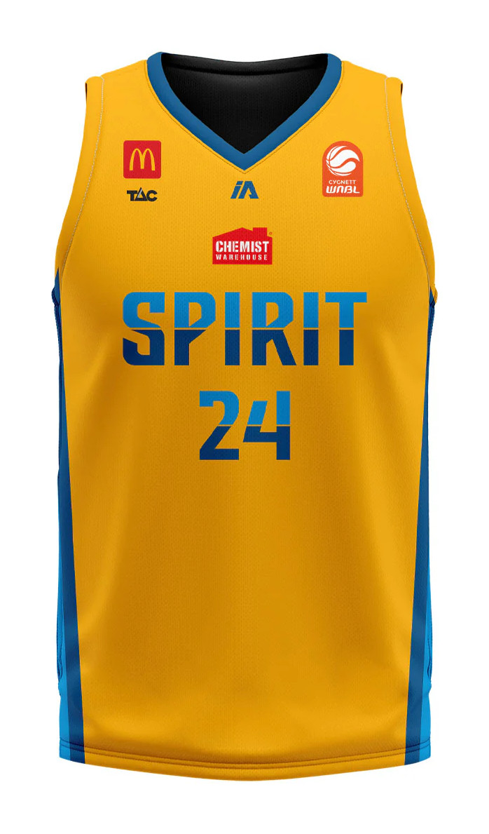 Bendigo Spirit 2024-2025 客场球衣