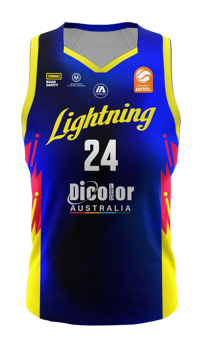 Adelaide Lightning 2024-2025 HoopsFest طقم