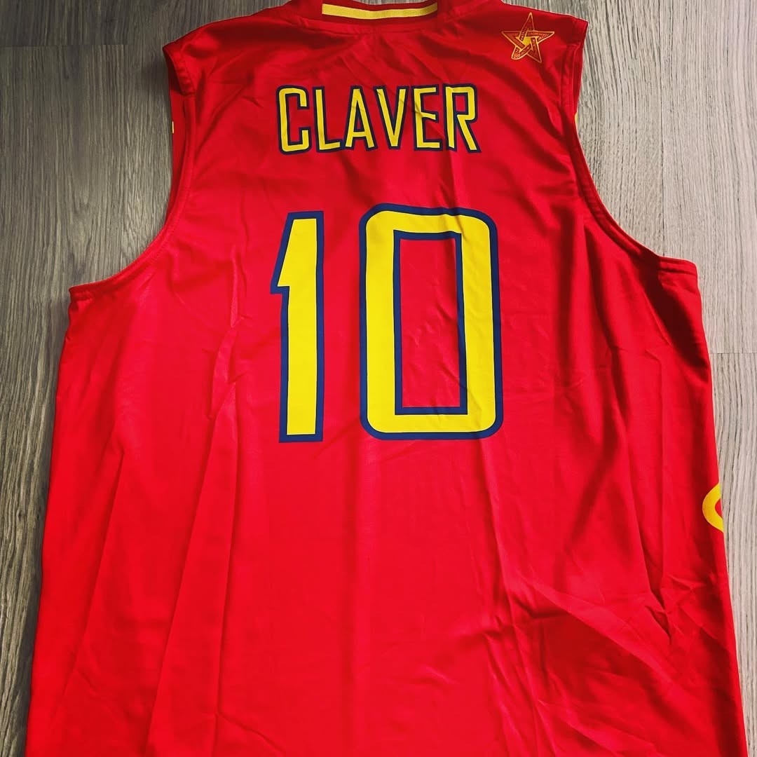 Spain 2004 Olympics Home Jersey