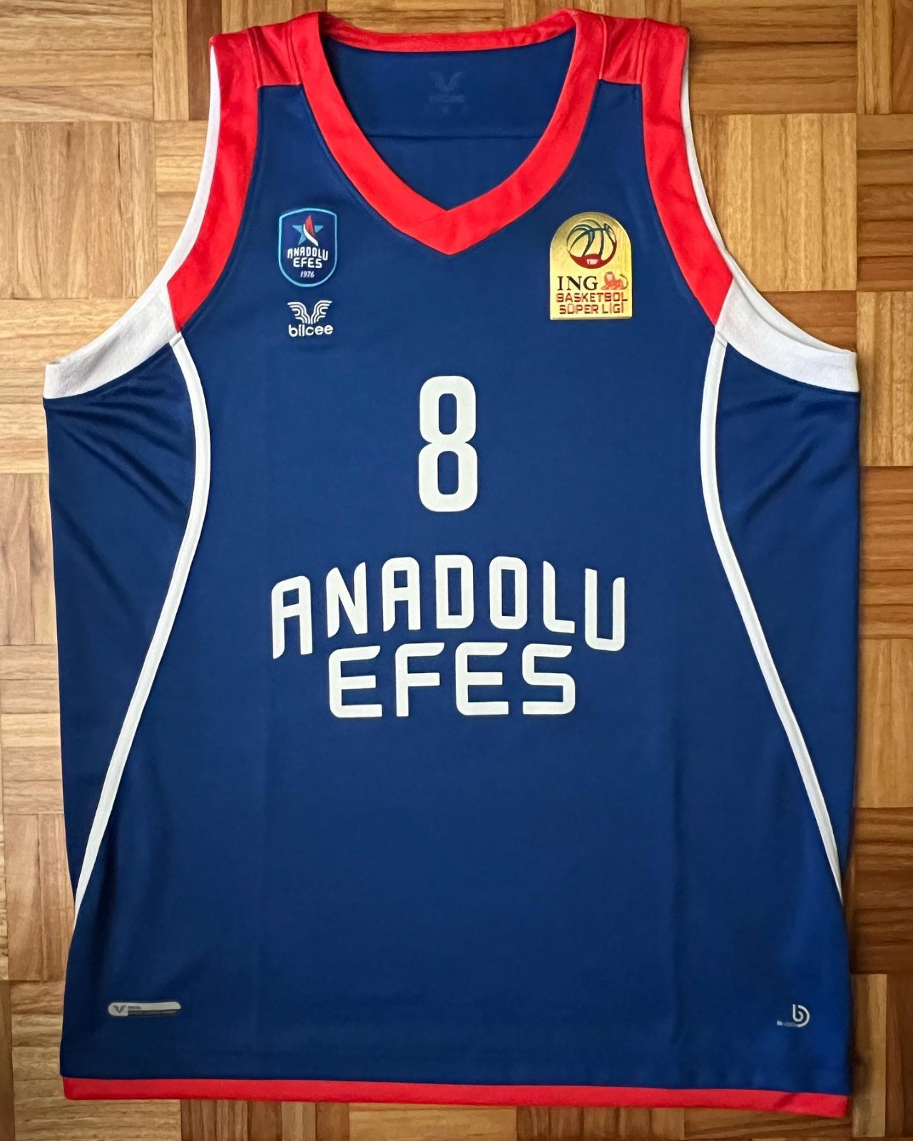 Camiseta Playoff Local Anadolu Efes 2021-2022