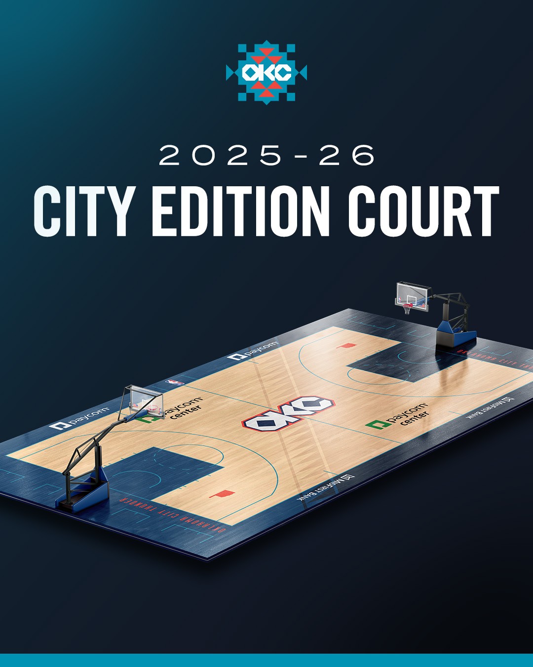 Oklahoma City Thunder 2025-2026 City Jersey