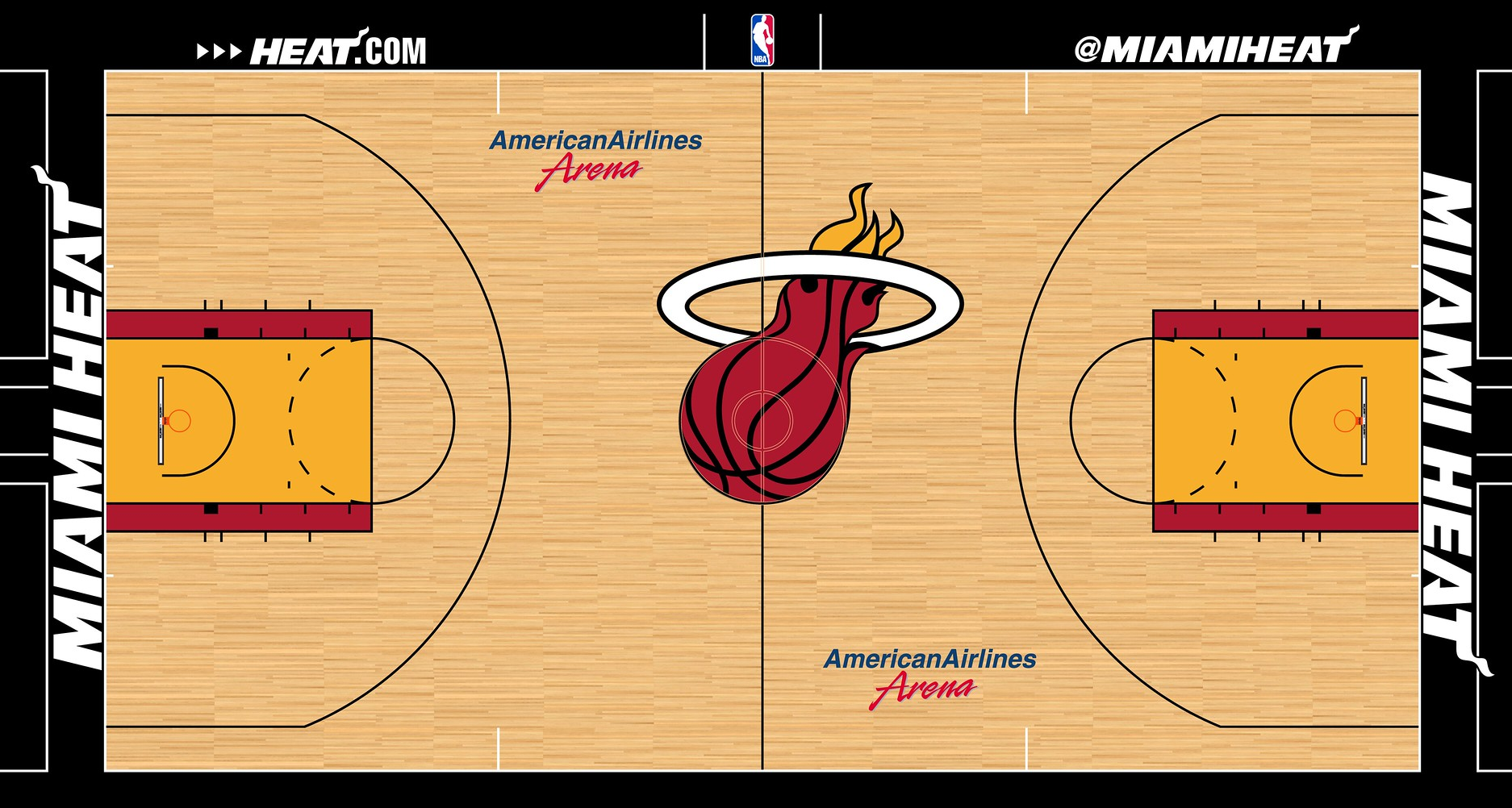 Miami Heat Courts Miami Heat Courts