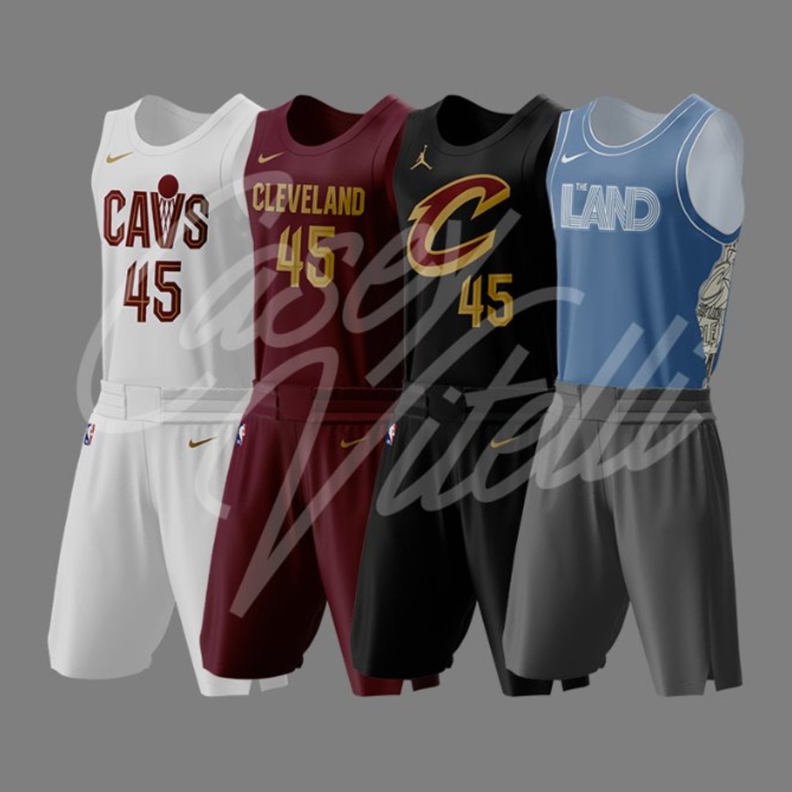 Todas as camisolas da NBA 2024-25 divulgadas/reveladas
