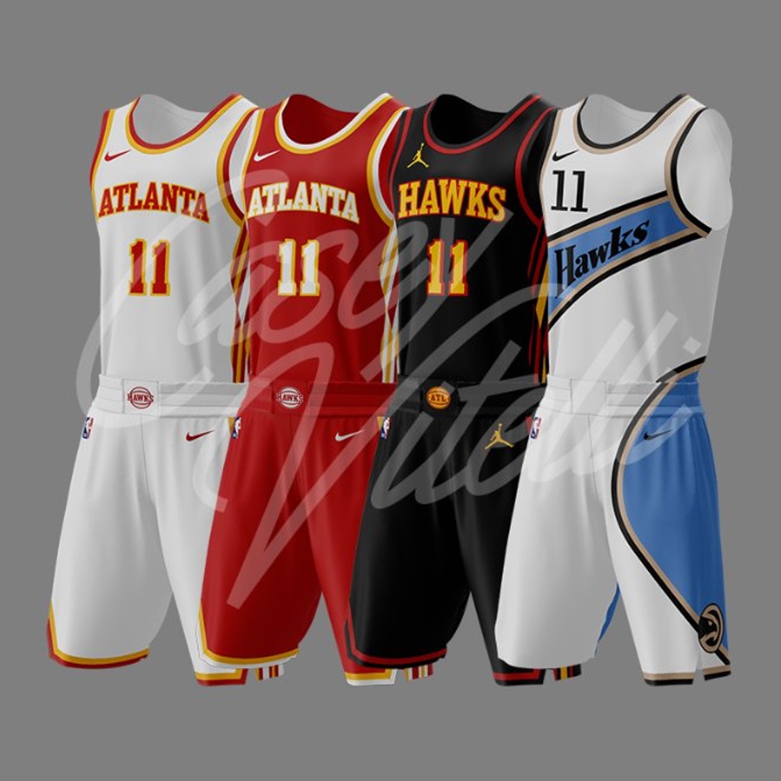 Todas as camisolas da NBA 2024-25 divulgadas/reveladas