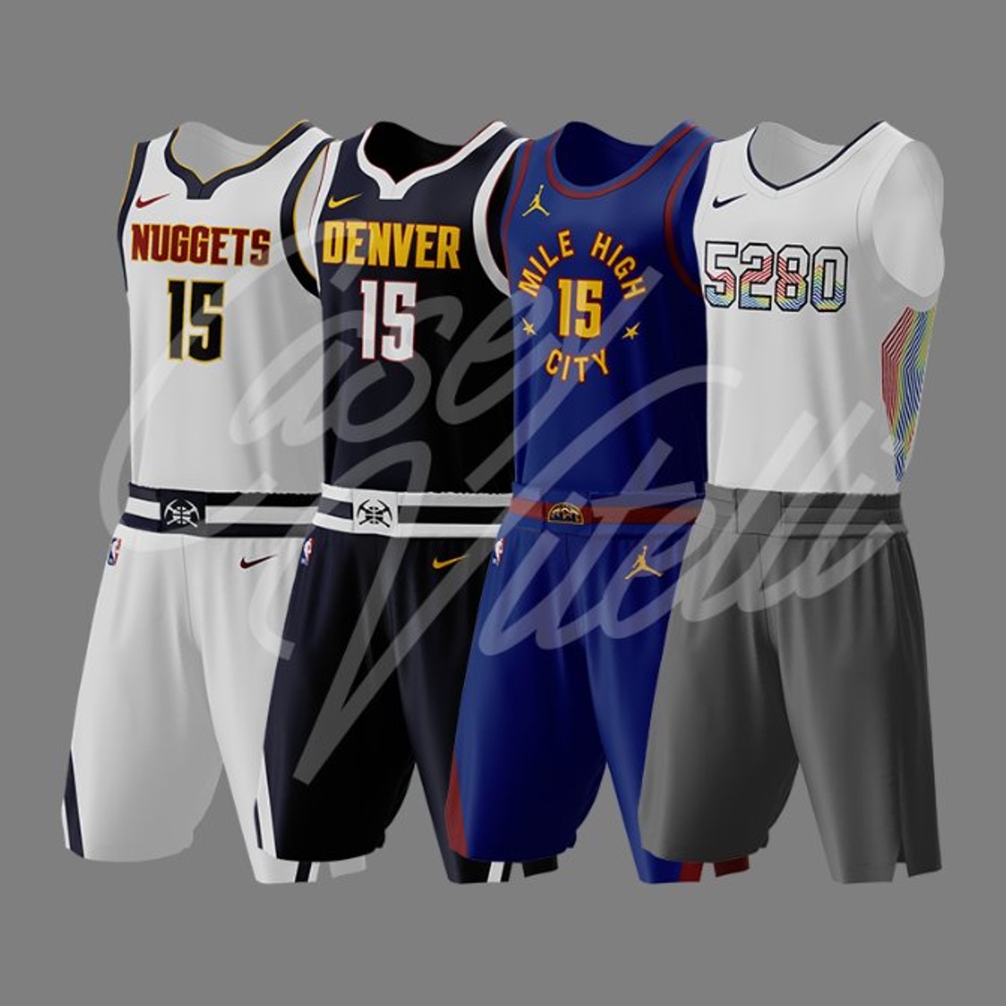 Todas as camisolas da NBA 2024-25 divulgadas/reveladas