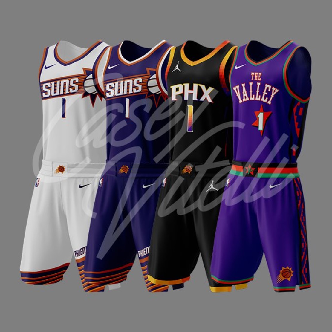 Todas as camisolas da NBA 2024-25 divulgadas/reveladas