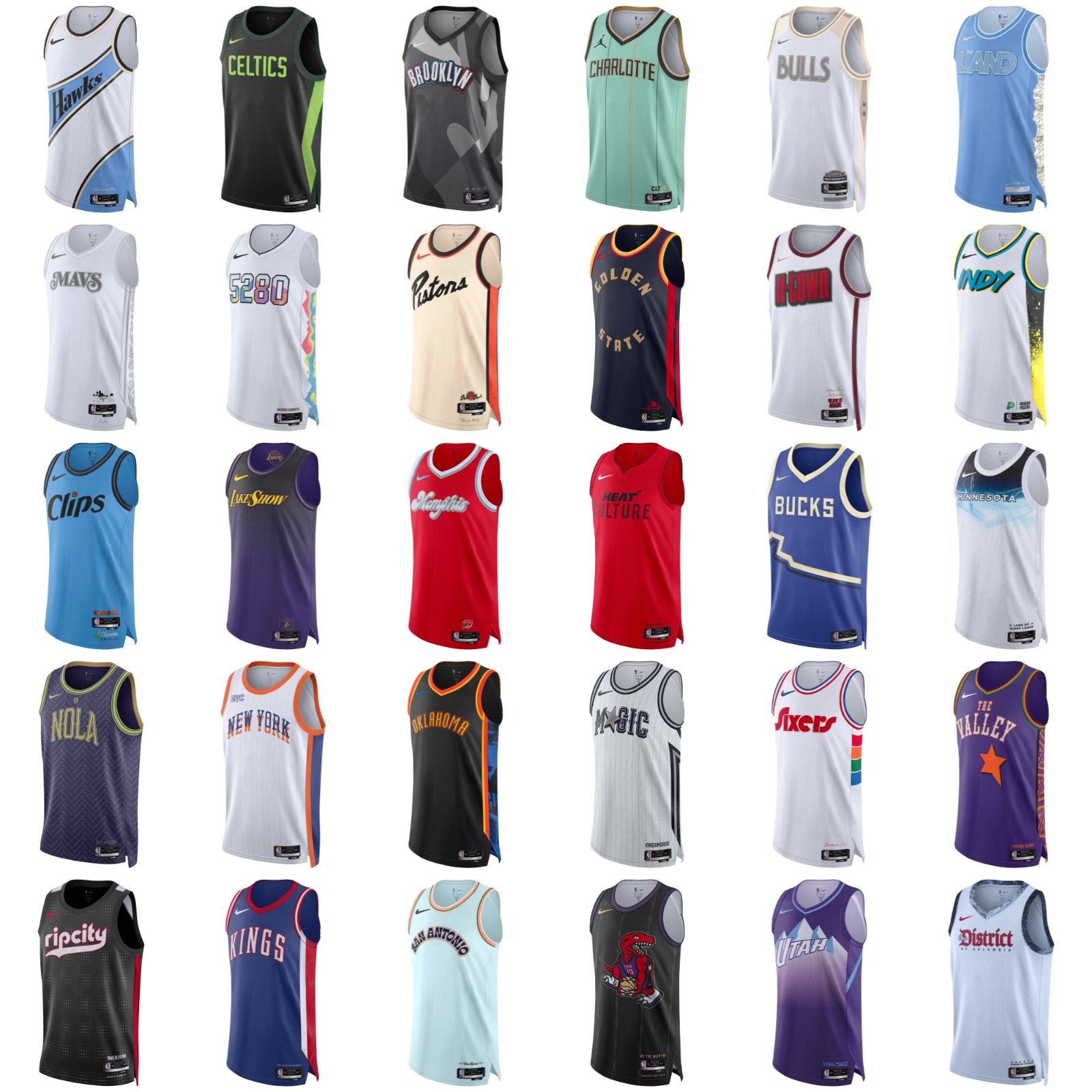 Alle 2024-2025 NBA City Edition Trikots veröffentlicht