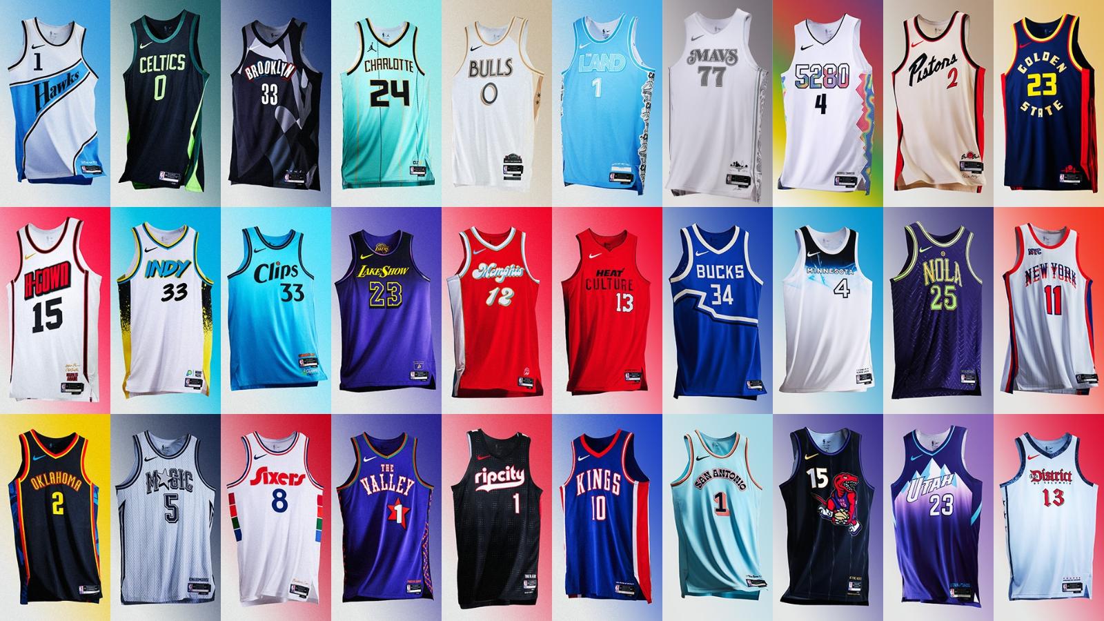 Lanzamiento de TODAS las Camisetas NBA Edición Ciudad 2024-2025