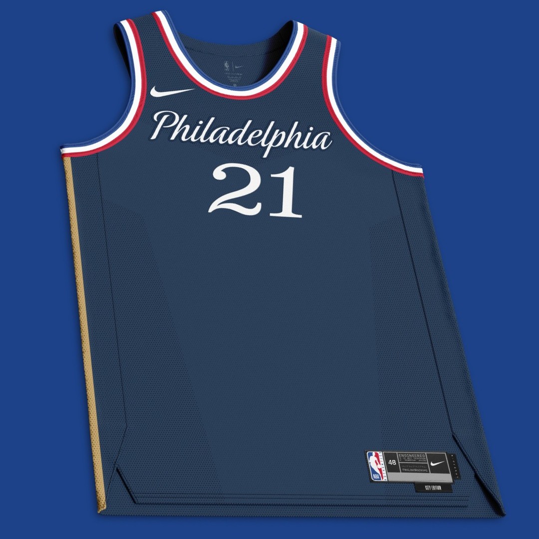 New Photos: Philadelphia 76ers 2025-26 City Jersey Leaked