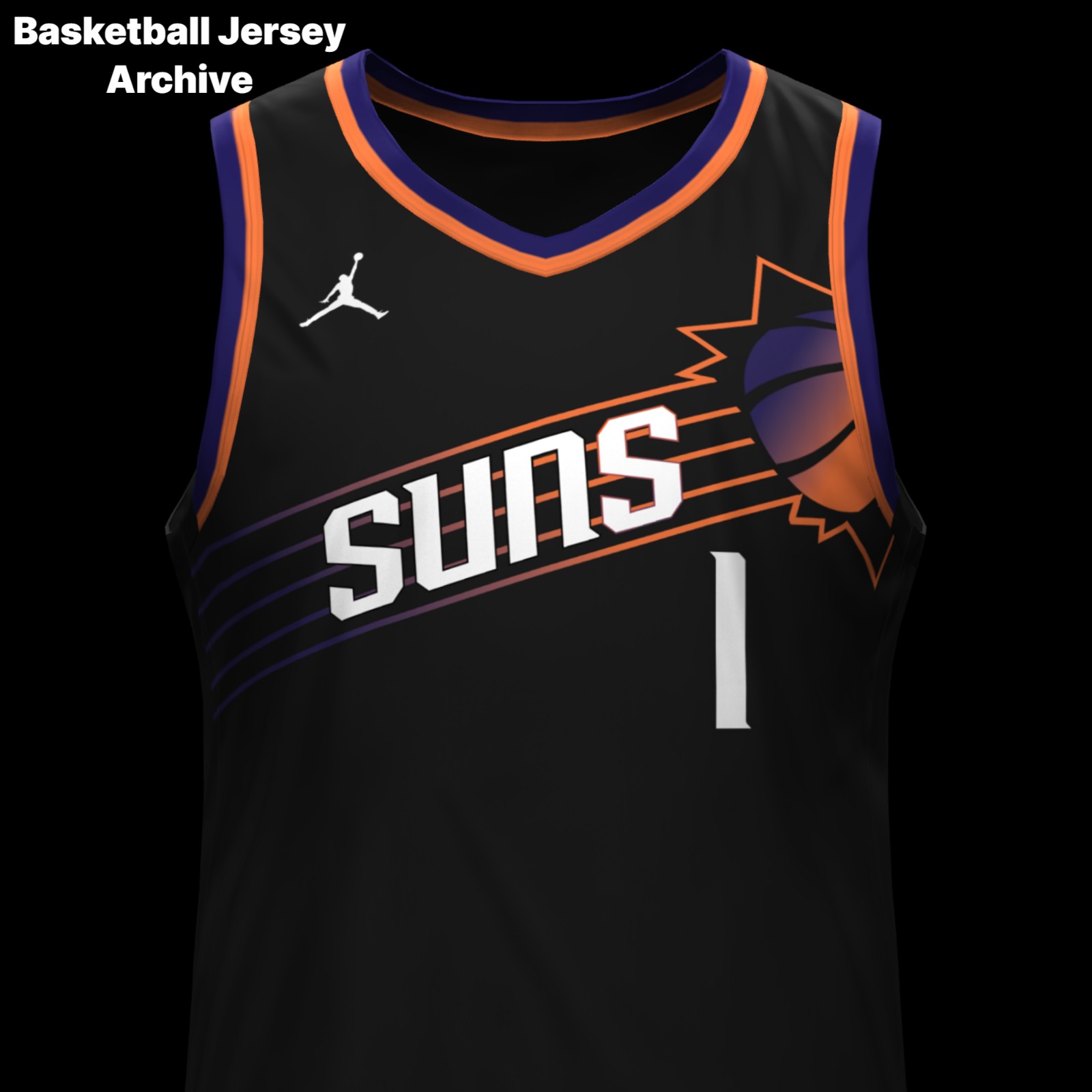 MAQUETTE EXCLUSIVE : fuite du maillot officiel des Phoenix Suns pour la saison 2025-2026