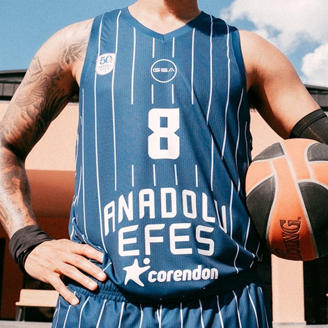 50th Anniversary Season - Anadolu Efes Unveil 2025-26 Jerseys And Stunning New Logo