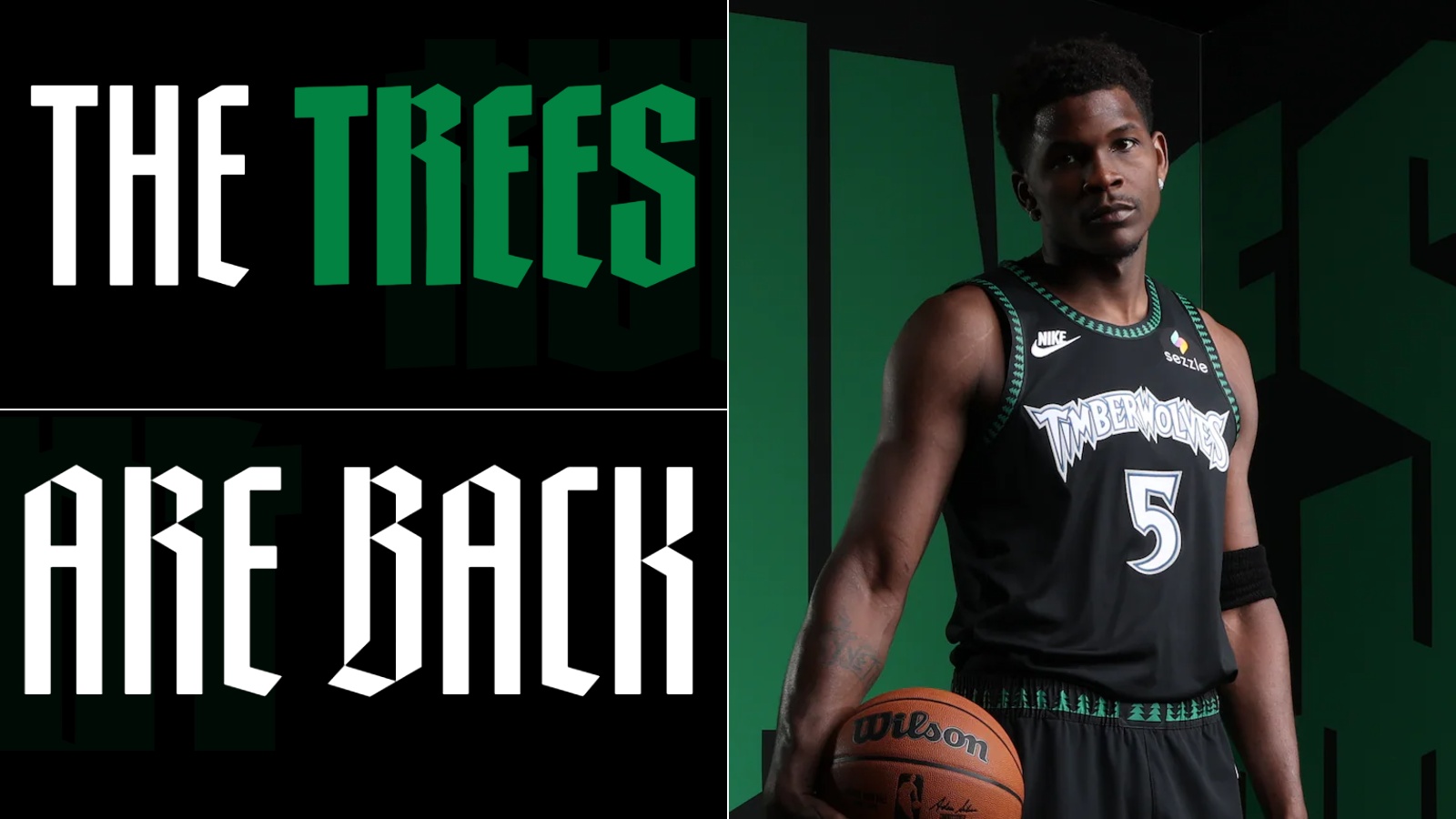 Les arbres sont de retour : les Timberwolves du Minnesota dévoilent ...