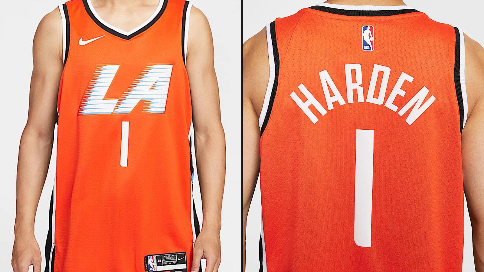 Het is een oranje tijdperk: het shirt van Los Angeles Clippers voor het ...